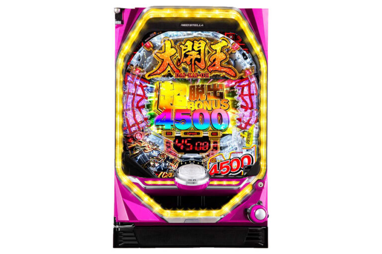 RUSH突入時は4500個スタート！ SANKYOがパチンコ新機種「P大開王」を発表
